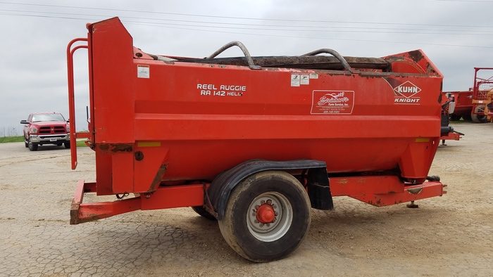 USED KUHN KNIGHT RA 142 HELIX HORIZONTAL TMR MIXER | Inventory ... USED KUHN KNIGHT RA 142 HELIX HORIZONTAL TMR MIXER | Inventory ...
